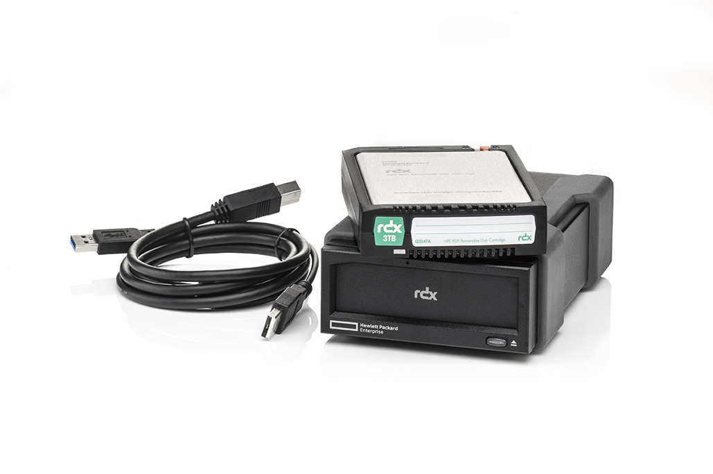 آشنایی با دیسک بک آپ گیری قابل حمل اچ پی HPE RDX | آر دی ایکس